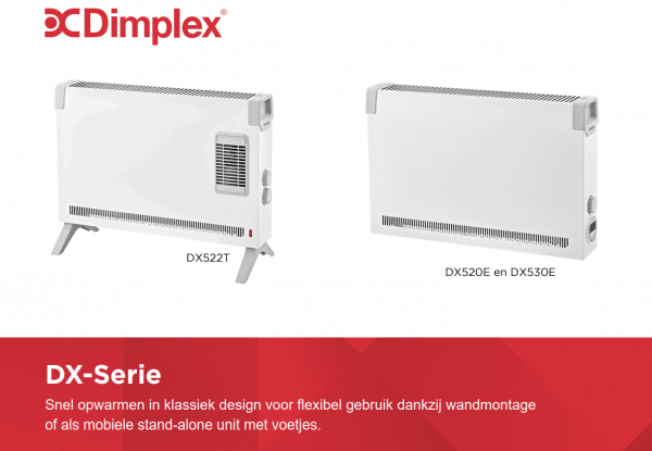 Uitgebreide downloads van alle producten - Dimplex